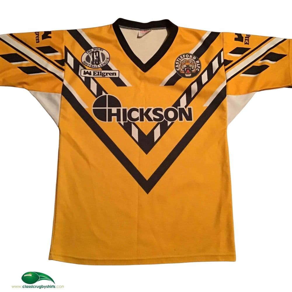 World Rugby Shirts | 1991 Castleford Vintage Old League Jerseys