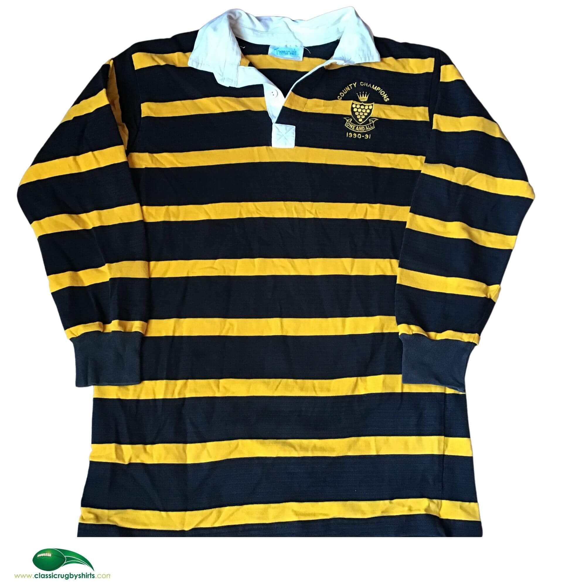 Classic Rugby Shirts | 1990 Cornwall Old Vintage Jerseys