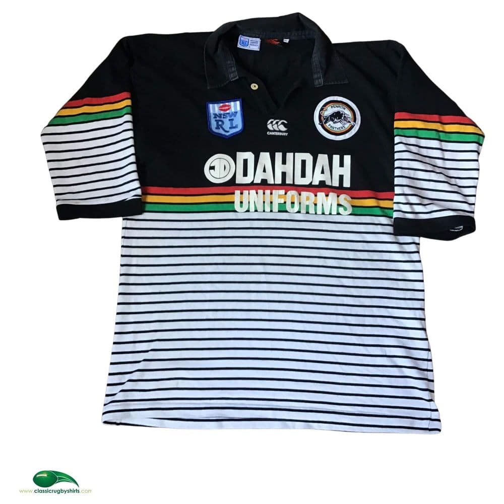 Classic World Rugby Shirts | 1991 Penrith Panthers Vintage Old League ...