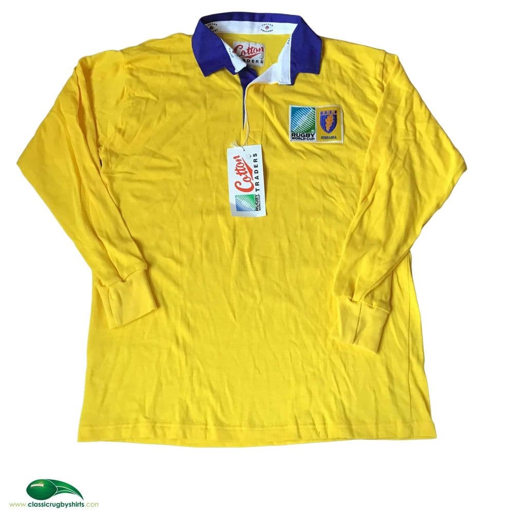 World Cup Rugby Shirts | 1991 Romania RWC Old Vintage Jerseys