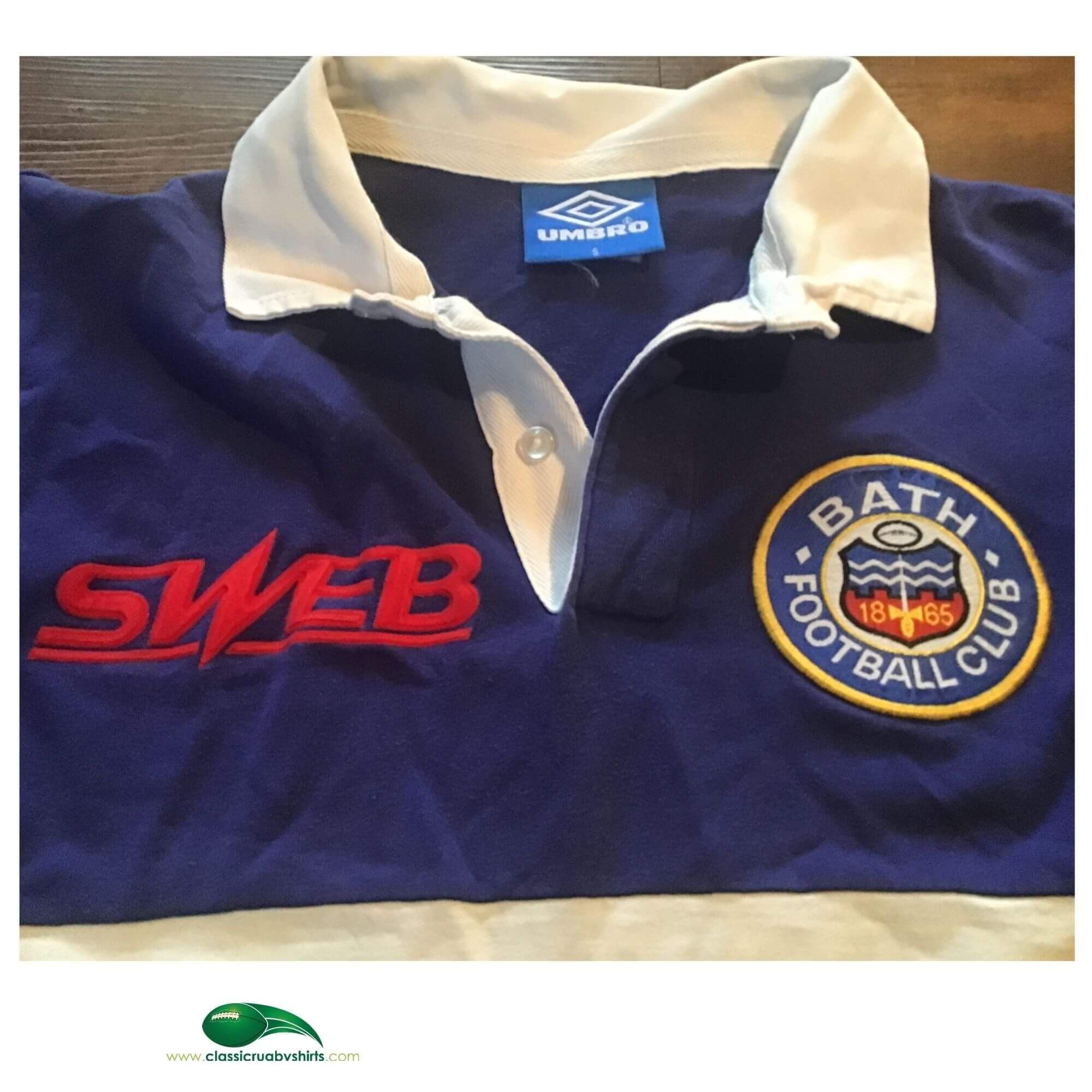 World Rugby Shirts | Bath 1992 Old Vintage Jerseys