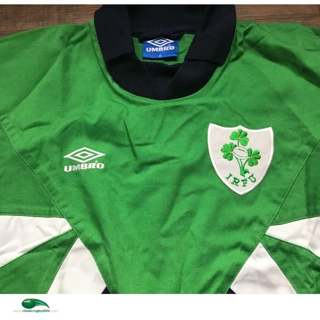 World Rugby Shirts | 1992 Ireland Vintage Old Training Top