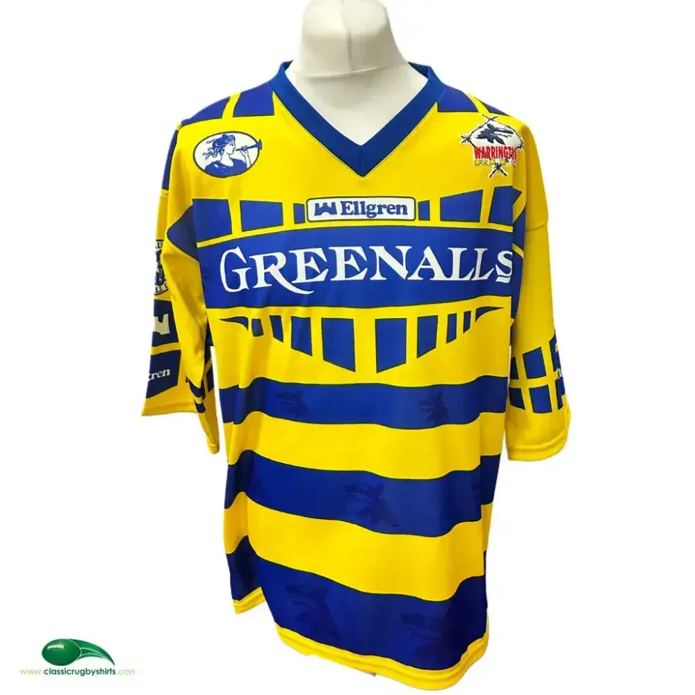 Old RL Rugby Shirts | 1992 Warrington Vintage Jerseys