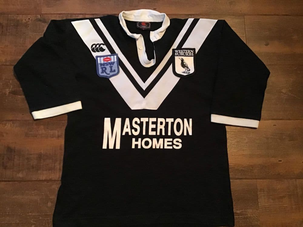Classic Rugby Shirts | 1993 Western Suburbs Vintage Old Jerseys