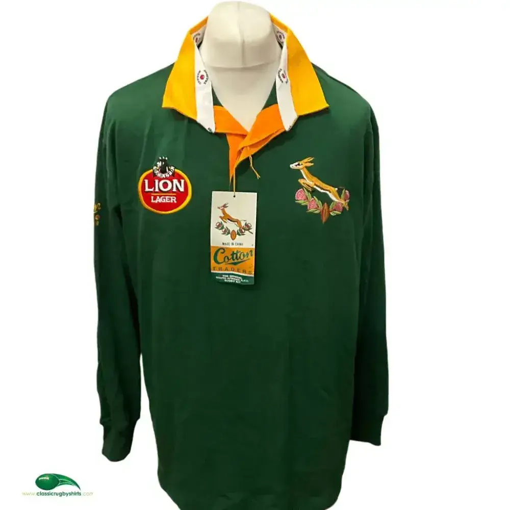 1993 1995 South Africa Old Vintage Springboks Rugby Shirts Jerseys