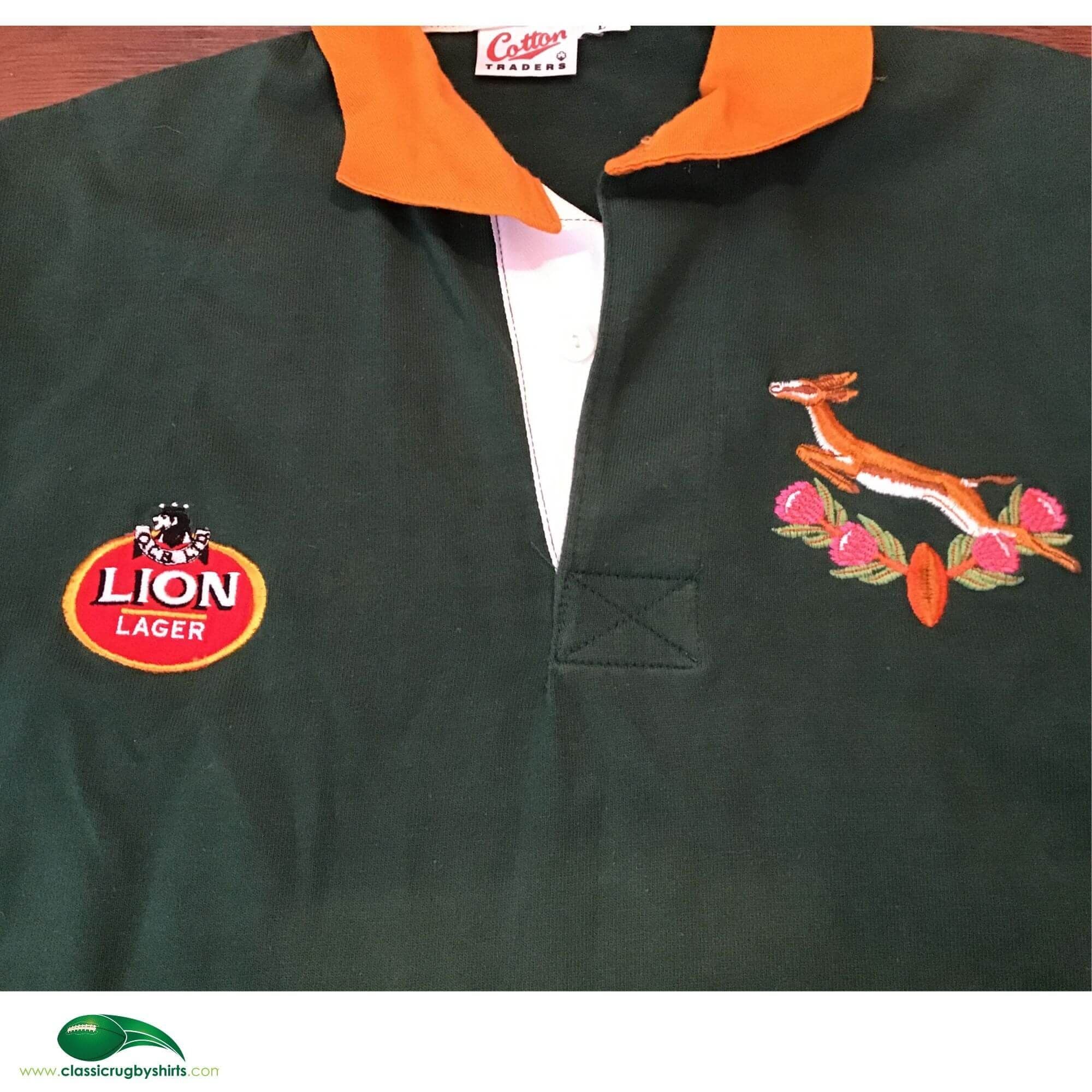 World Rugby Shirts | 1992 South Africa Old Vintage Springboks Jerseys