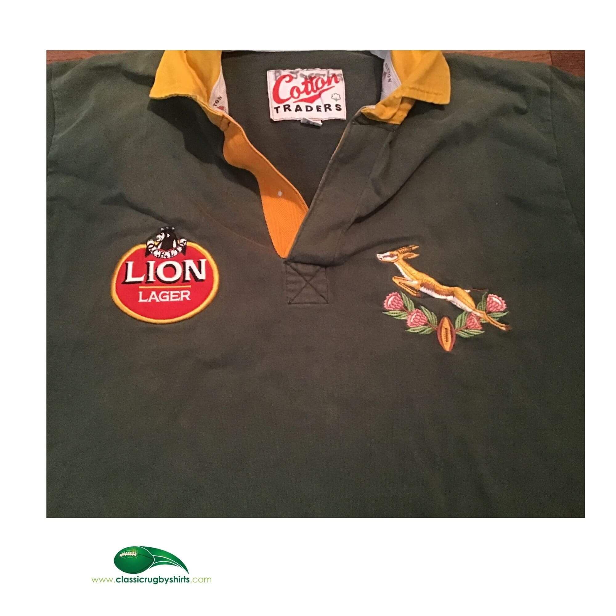 Classic Rugby Shirts | 1993 1994 South Africa Old Vintage Springboks ...