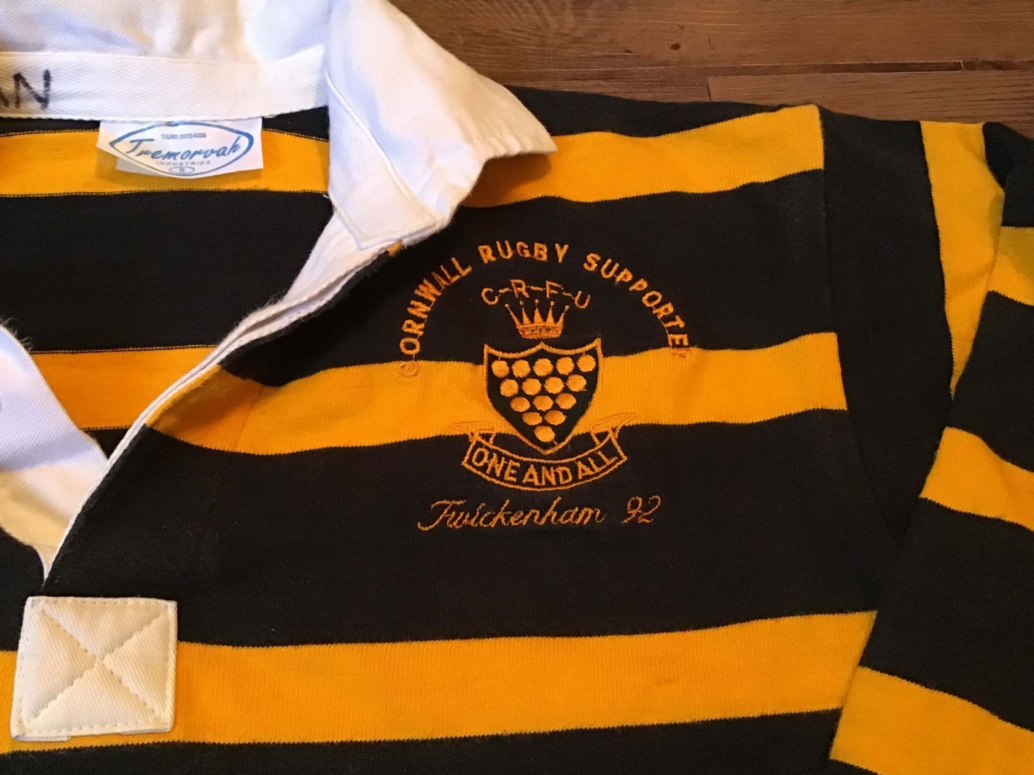 Classic Rugby Shirts | 1990 Cornwall Old Vintage Jersey