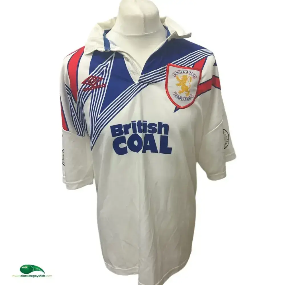 Classic Rugby Shirts | 1992 England Vintage Old League Jerseys