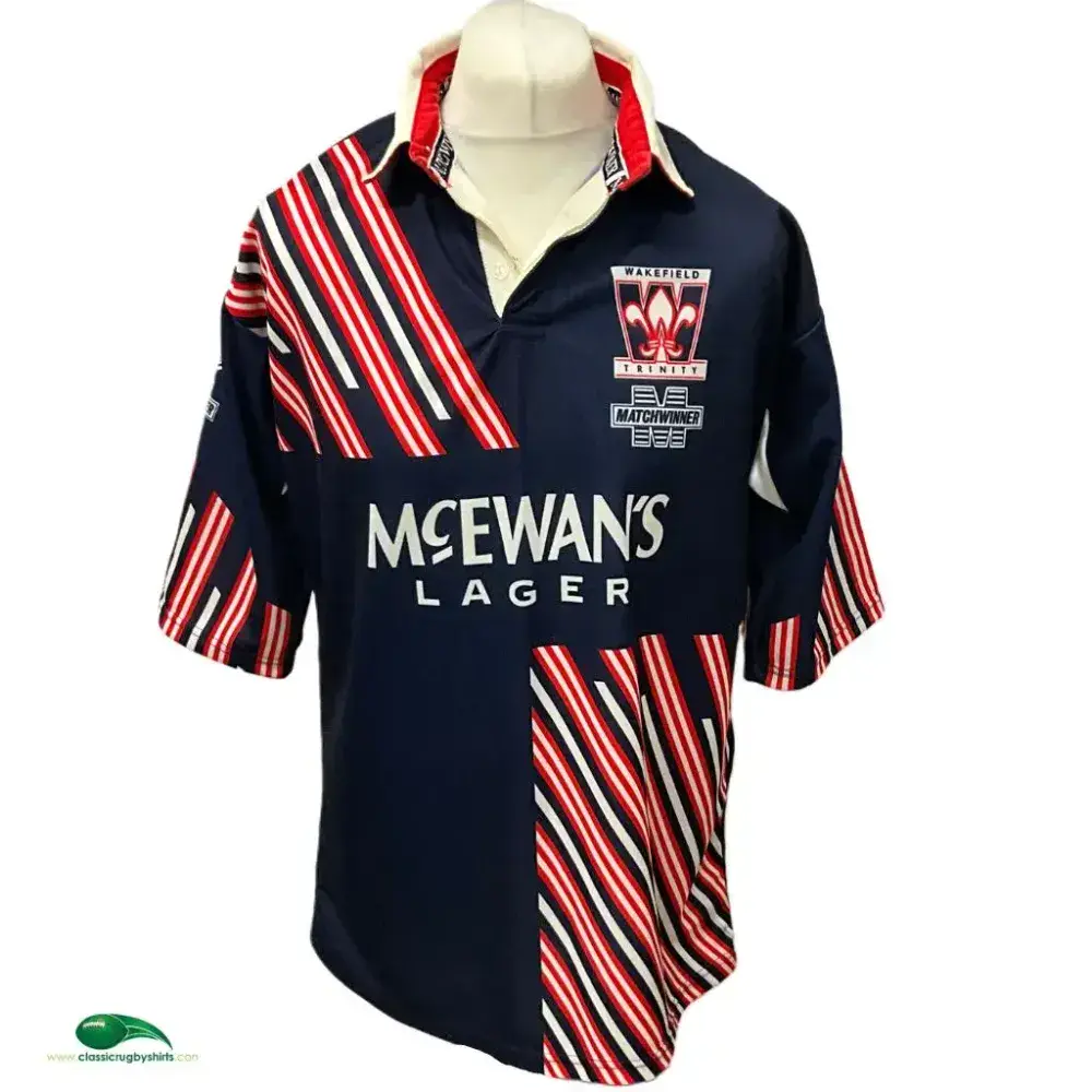 1993 1995 Wakefield Trinity Vintage Old Rugby Jerseys