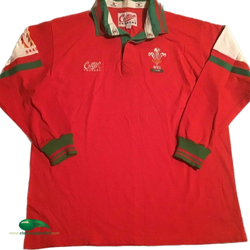 World Rugby Shirts | 1994 Wales Vintage Old Jerseys