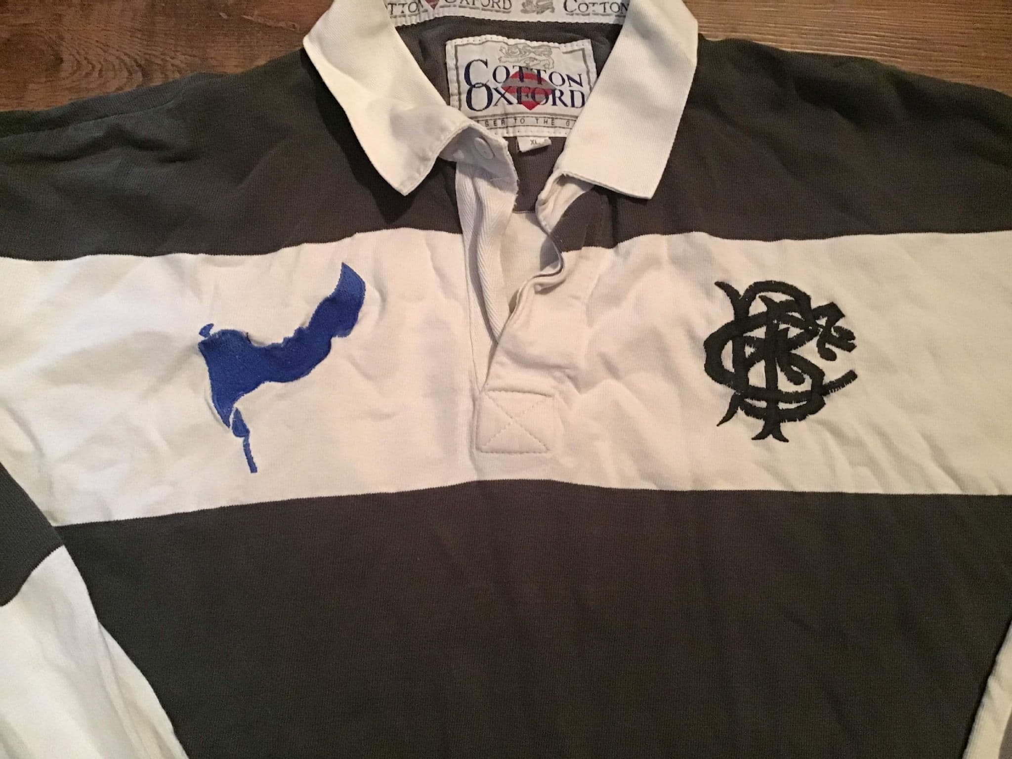 Old Rugby Shirts | 1993 Barbarians Vintage Retro Jerseys