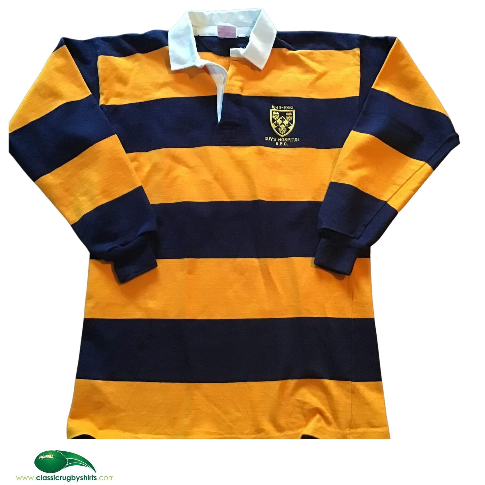 Classic Rugby Shirts | 1993 Guy's Hospital Old Vintage Retro Jerseys