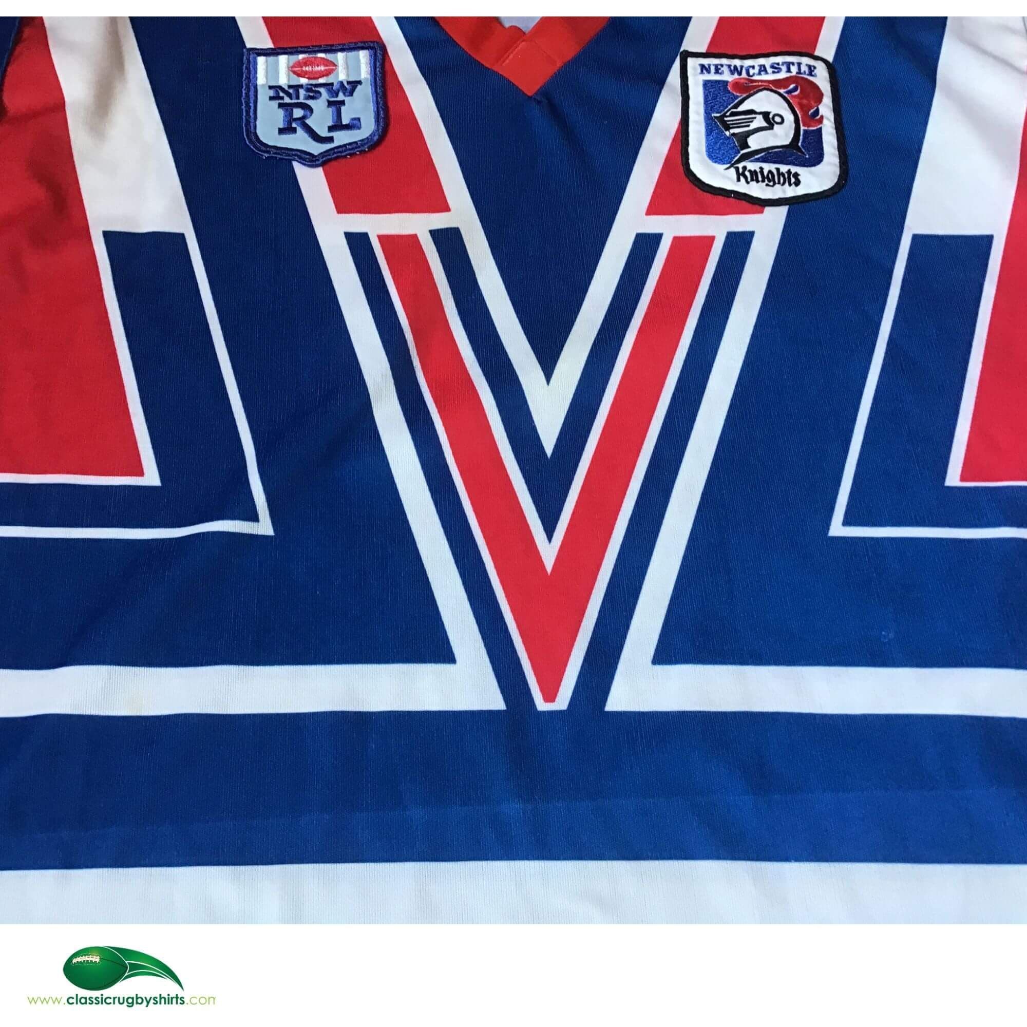 World Rugby Shirts | 1993 Newcastle Knights Sevens Vintage Old Jerseys