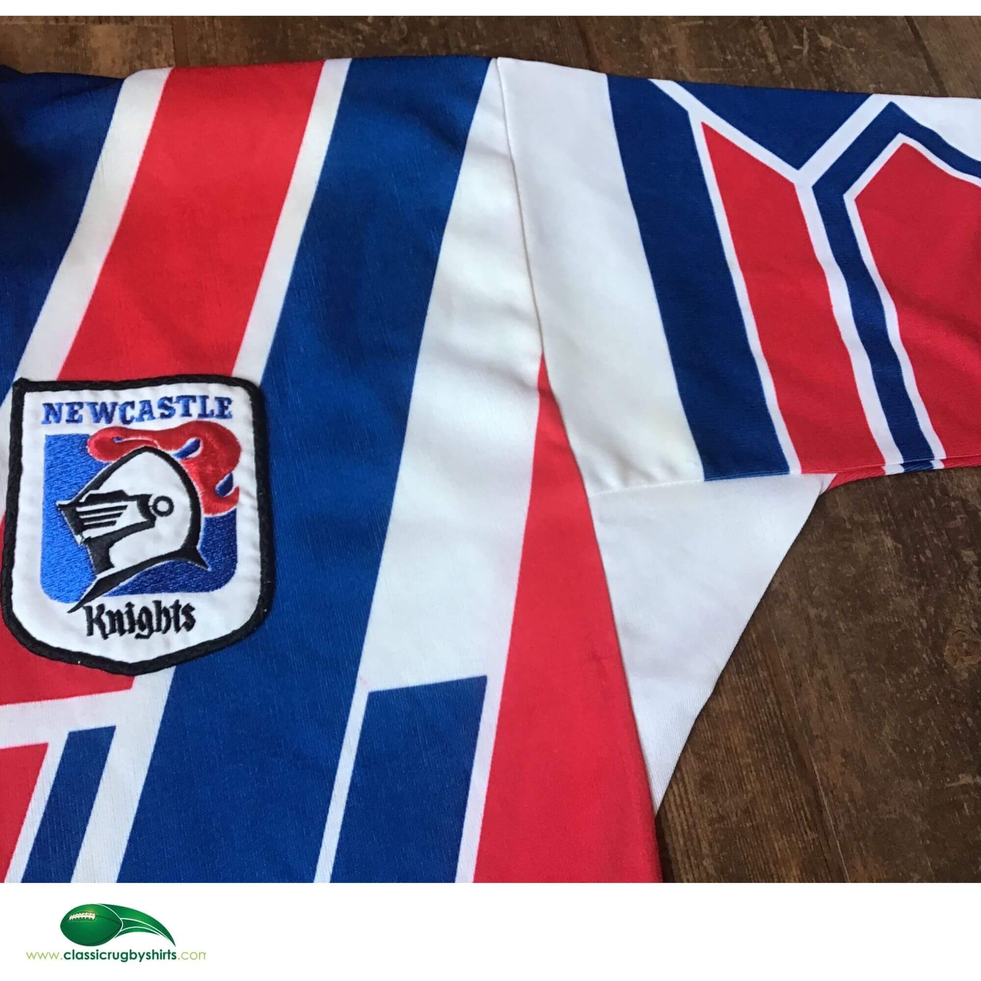 World Rugby Shirts | 1993 Newcastle Knights Sevens Vintage Old Jerseys