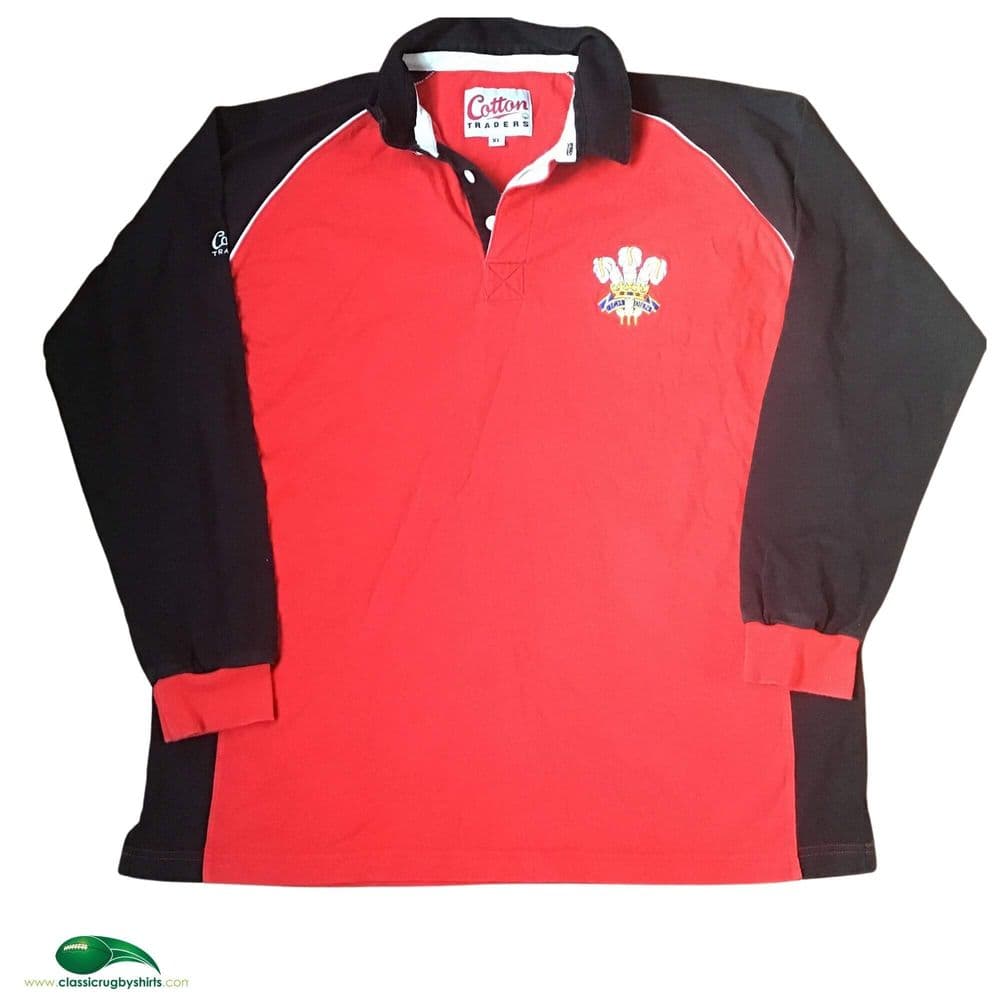 World Rugby Shirts | 1994 Wales Old Vintage Training Jerseys