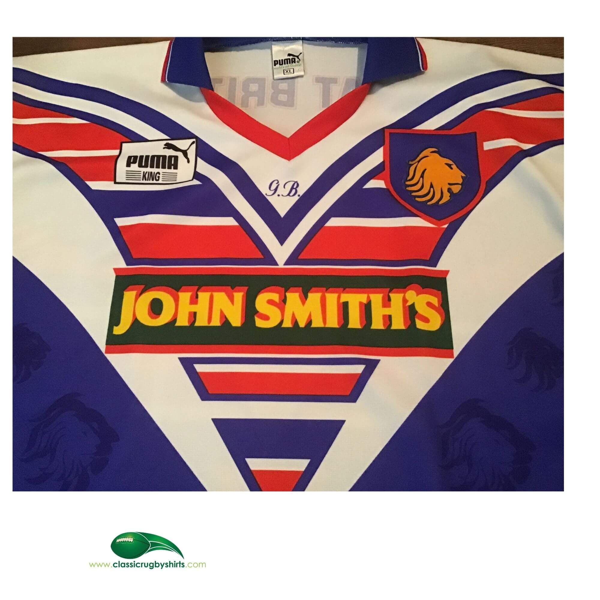 Classic Rugby Shirts | 1994 Great Britain RL Vintage Old Retro Jerseys