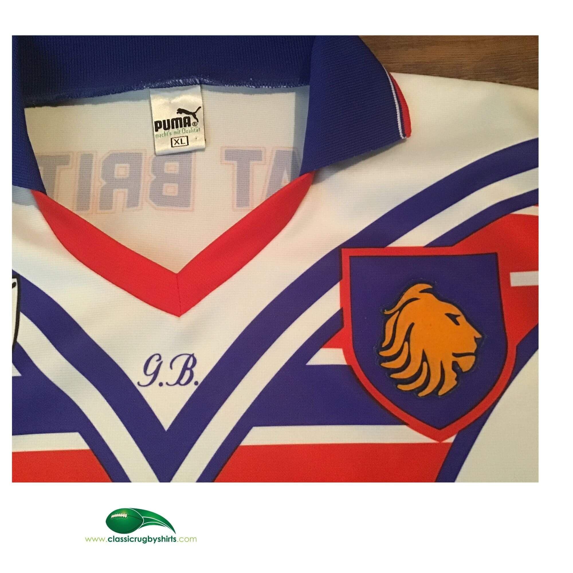 Classic Rugby Shirts | 1994 Great Britain RL Vintage Old Retro Jerseys