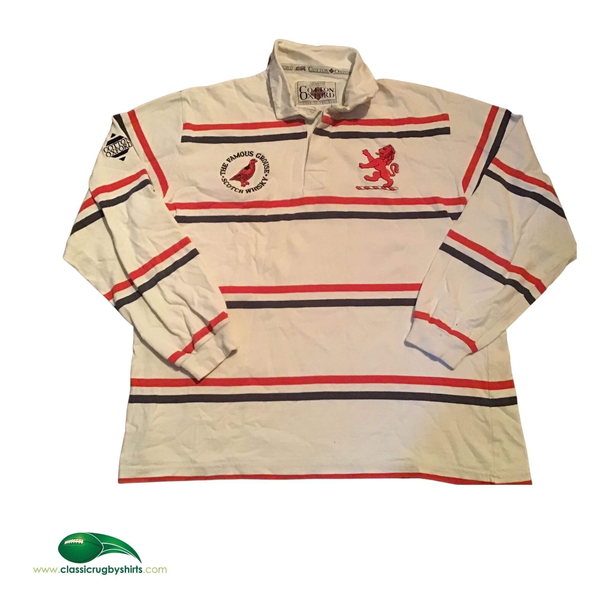 1990's London Scottish Adults Medium Rugby Union Shirt Scotland Vintage