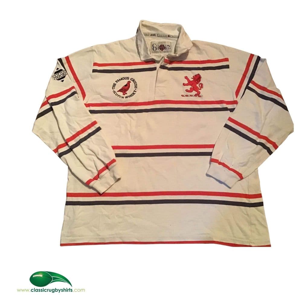 1990's London Scottish Adults Medium Rugby Union Shirt Scotland Vintage