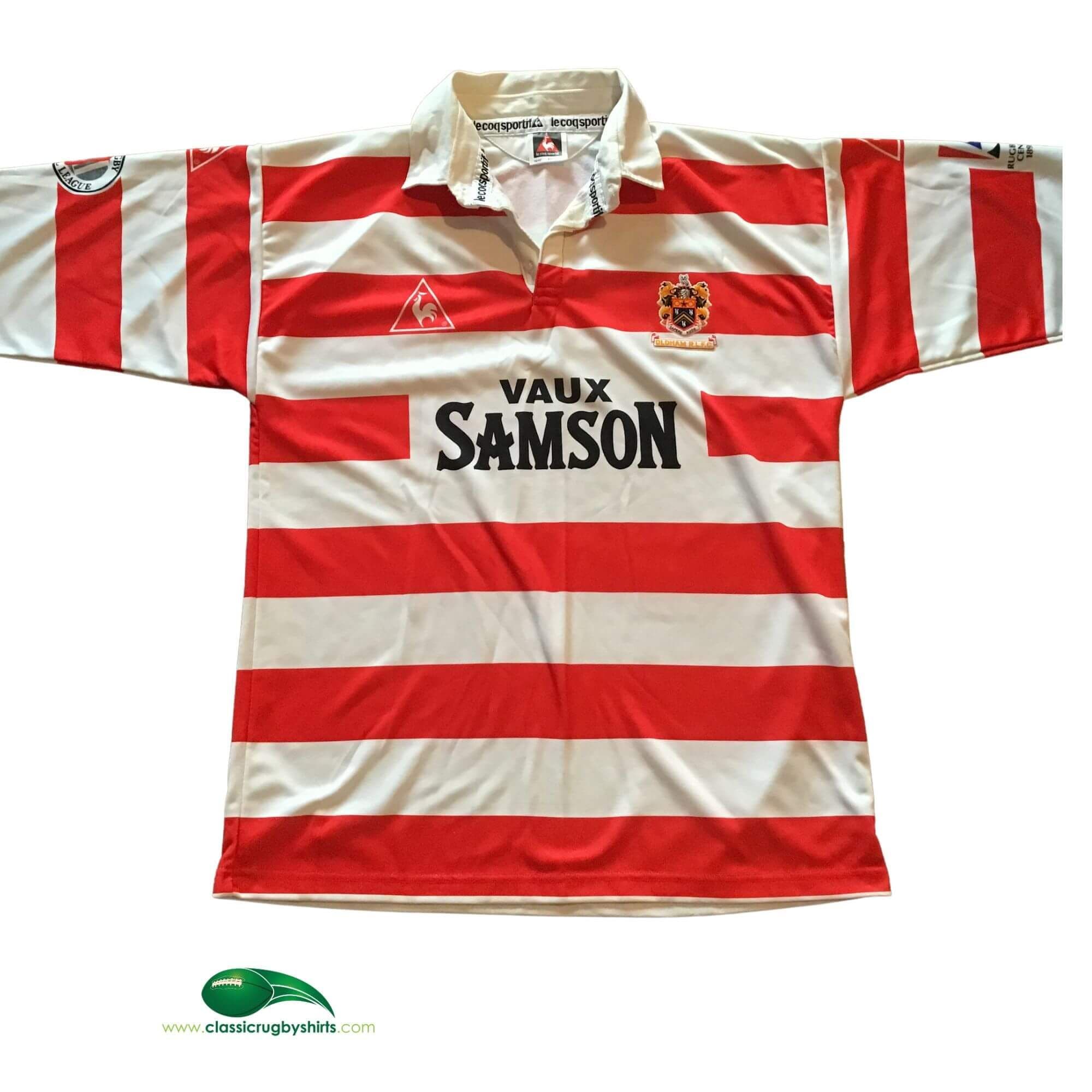 World Rugby Shirts | 1995 Oldham RL Vintage Old Classic Jerseys