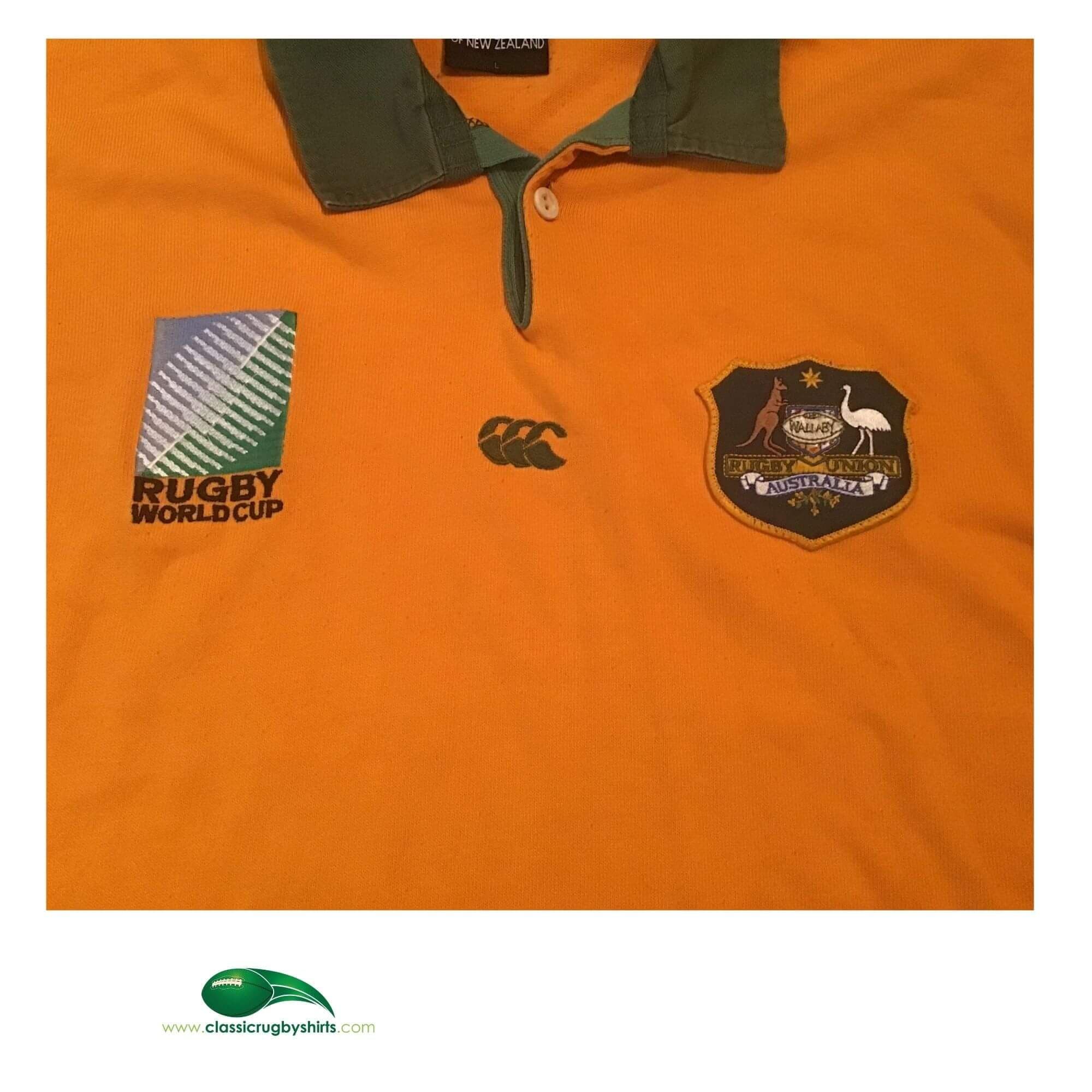 Classic Rugby Shirts | 1995 Australia RWC Old Vintage Retro Jerseys ...