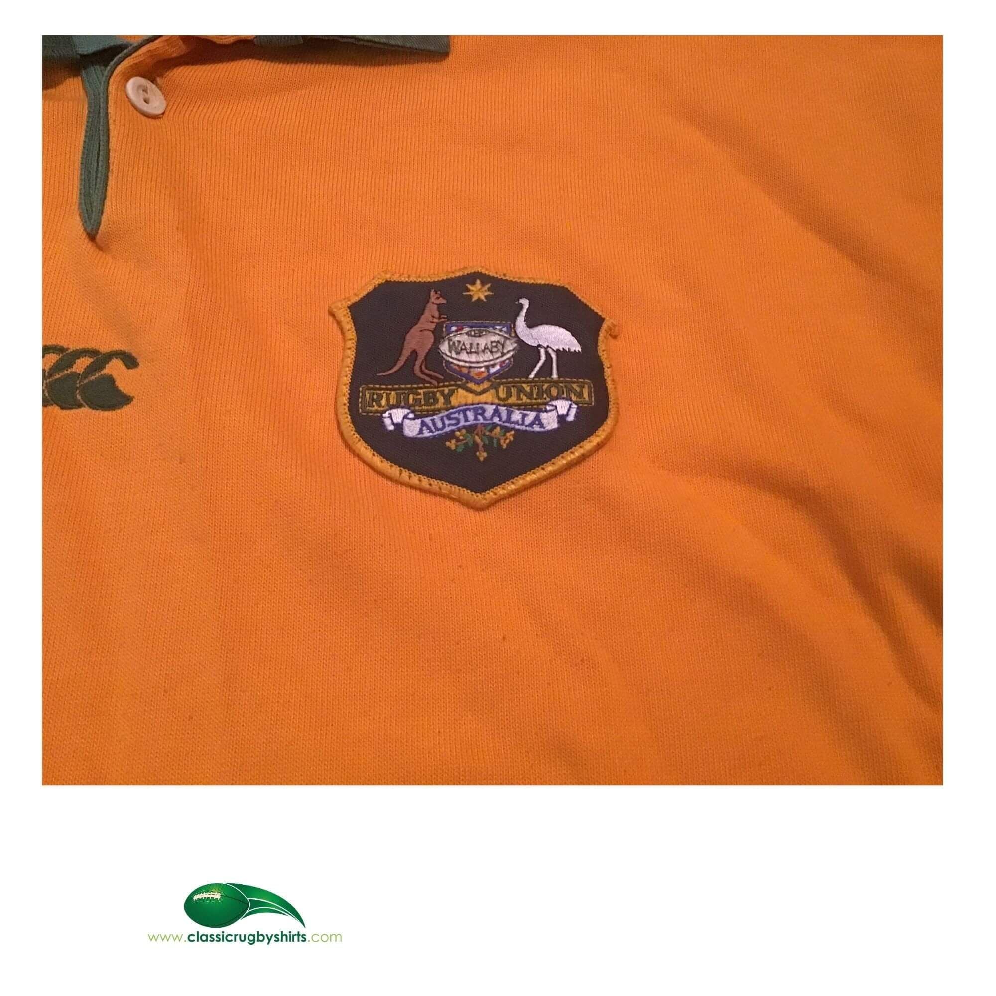 Classic Rugby Shirts | 1995 Australia RWC Old Vintage Retro Jerseys ...