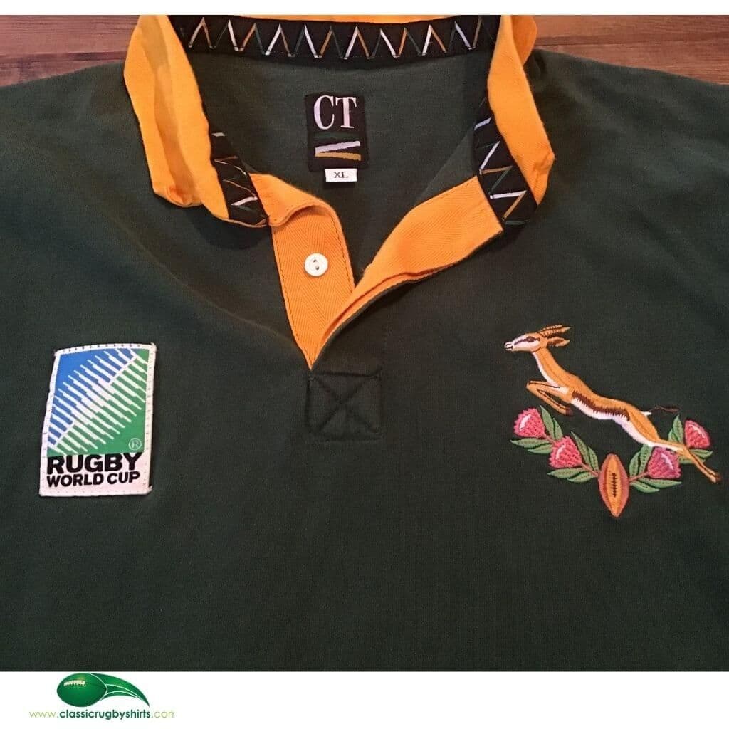 World Rugby Shirts | 1995 South Africa RWC Springboks Old Vintage Jerseys