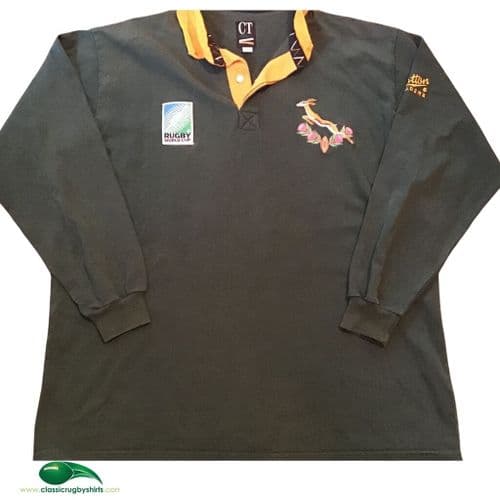 World Rugby Shirts | 1995 South Africa RWC Springboks Old Vintage Jerseys