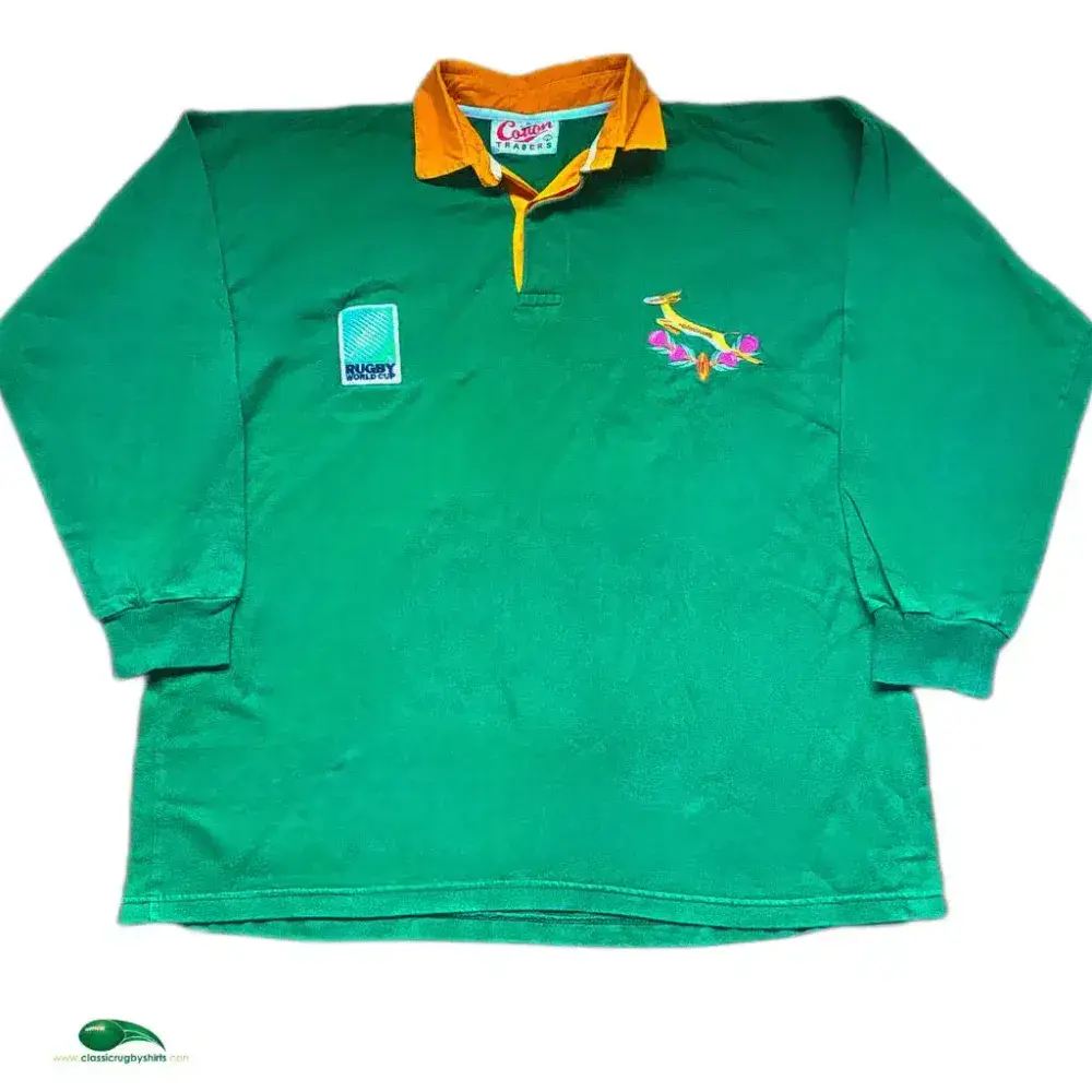 World Cup Rugby Shirts | 1995 South Africa RWC Springboks Old Vintage ...