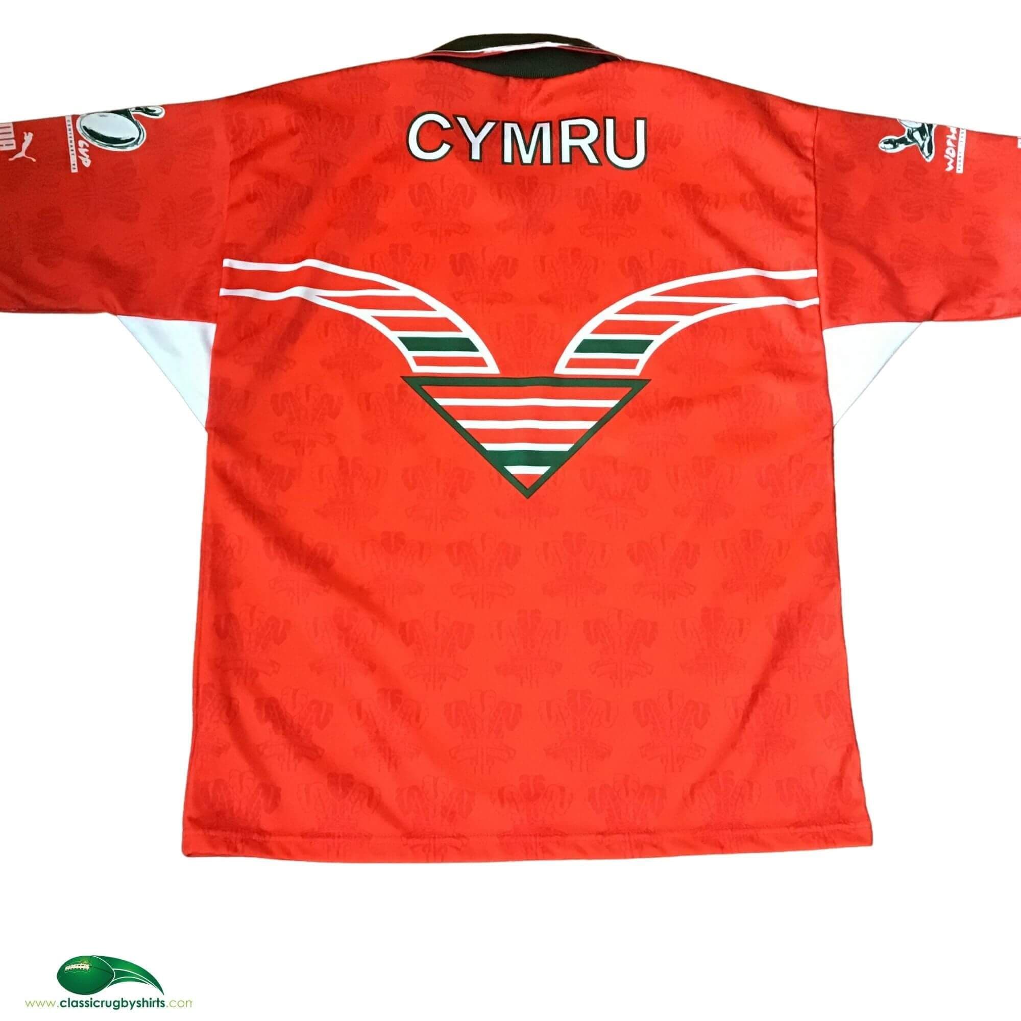 World Rugby Shirts | 1995 Wales RLWC Cup Vintage Old League Jerseys