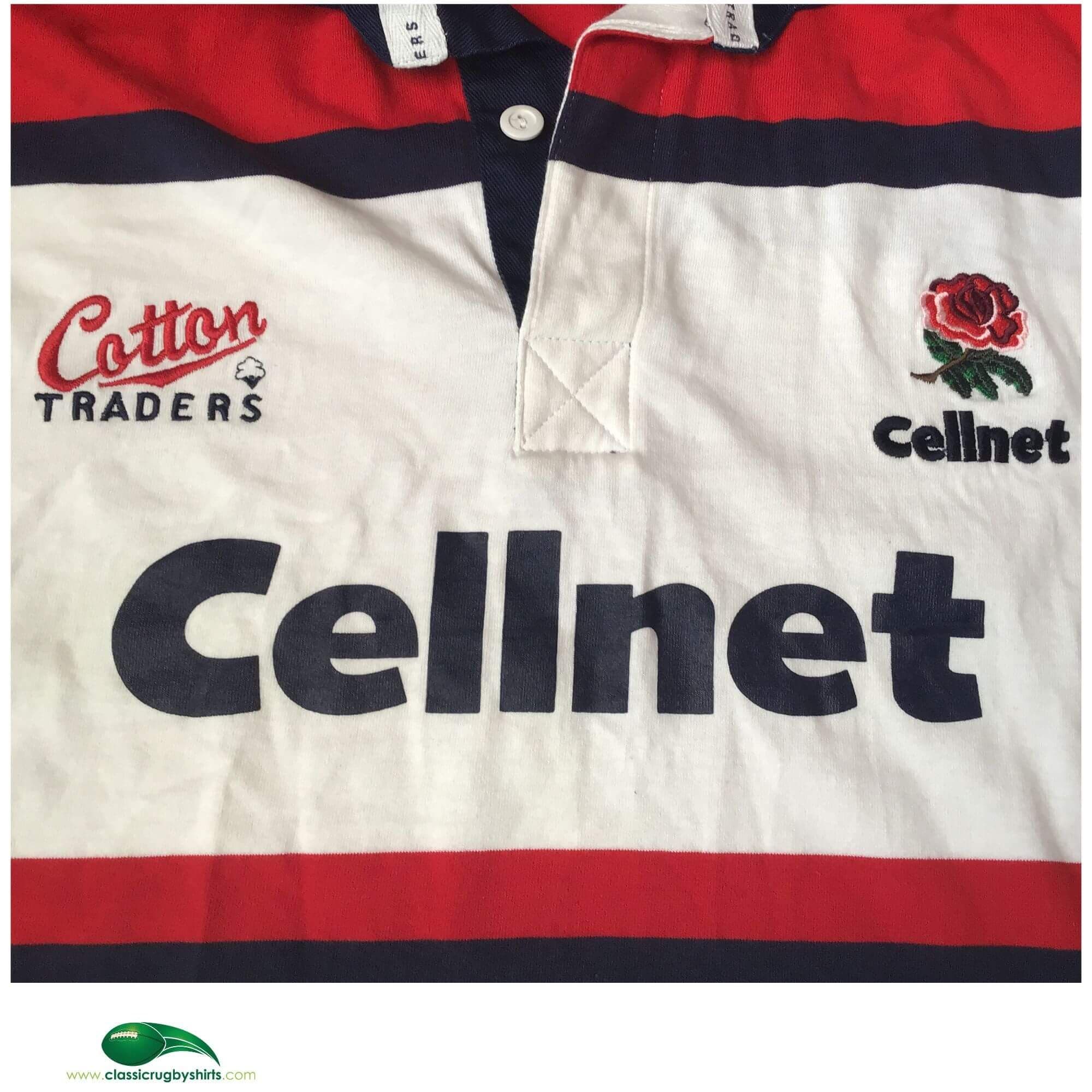 Classic Rugby Shirts | 1996 England Old Vintage Retro Jerseys