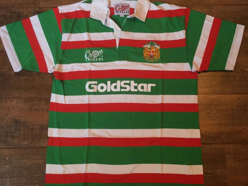 Classic Rugby Shirts | 1996 Leicester Tigers Vintage Retro Old Jerseys