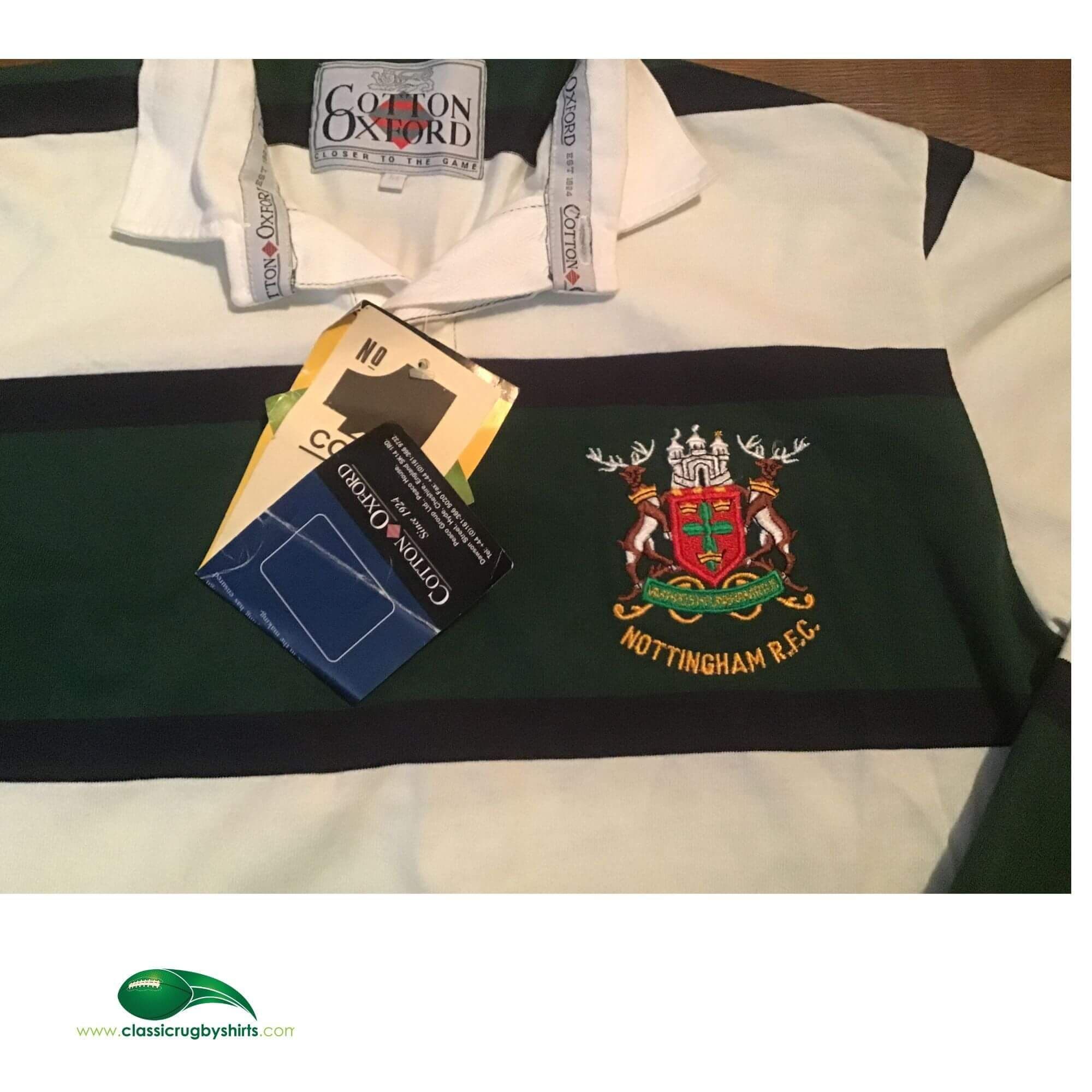 Classic Rugby Shirts | 1996 Nottingham Vintage Old Jerseys