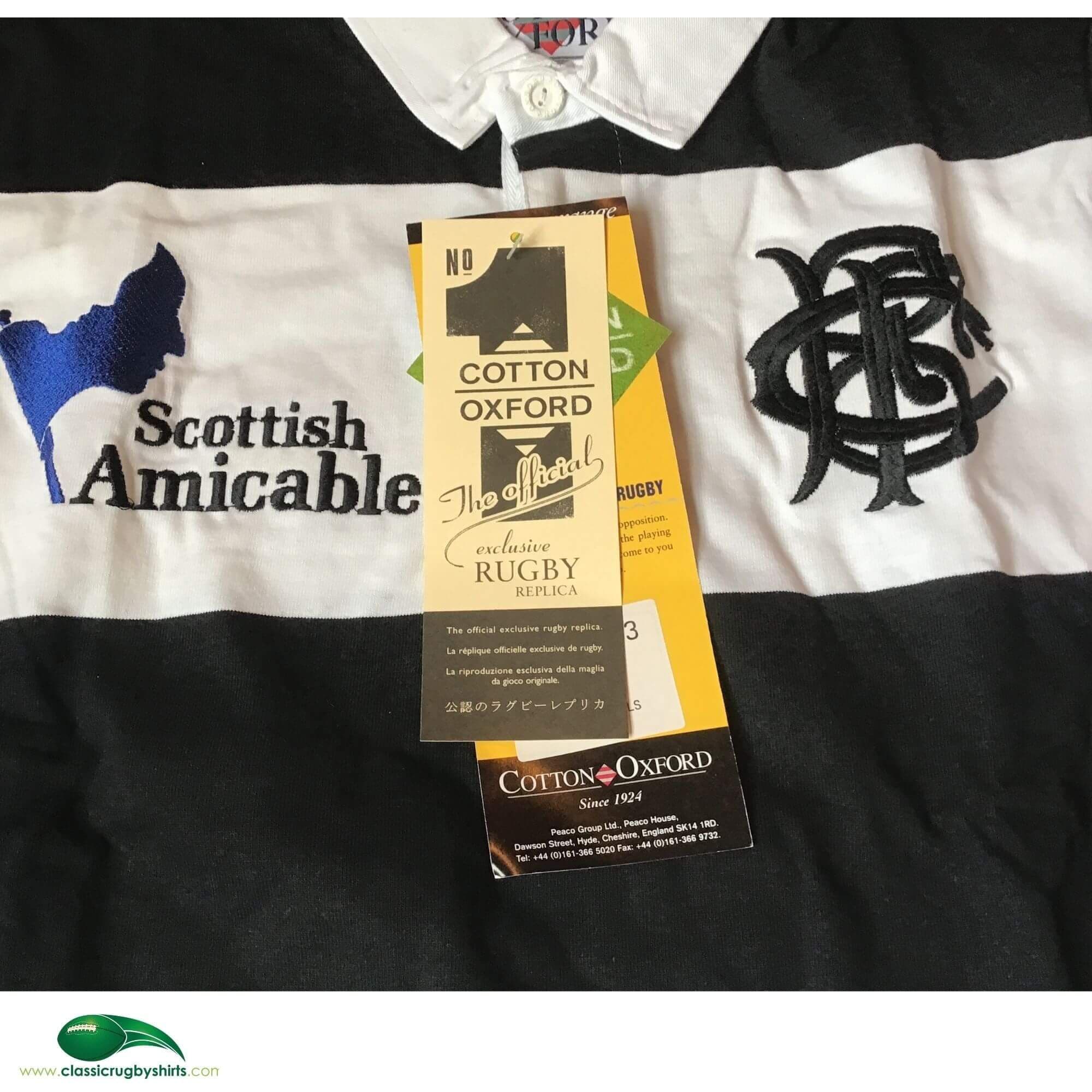 World Rugby Shirts | 1996 Barbarians Old Retro Vintage Jerseys