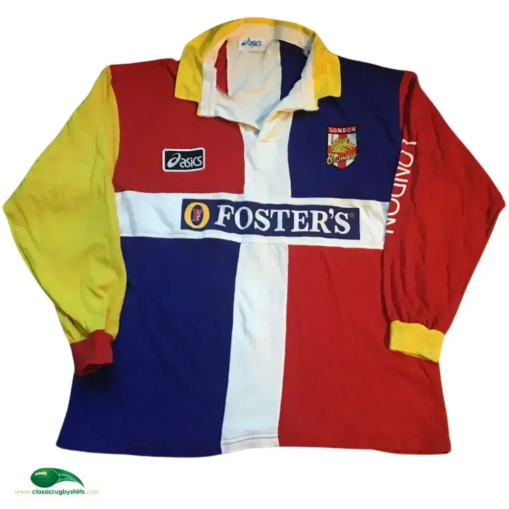 Old RL Rugby Shirts | 1996 London Broncos Vintage Jerseys