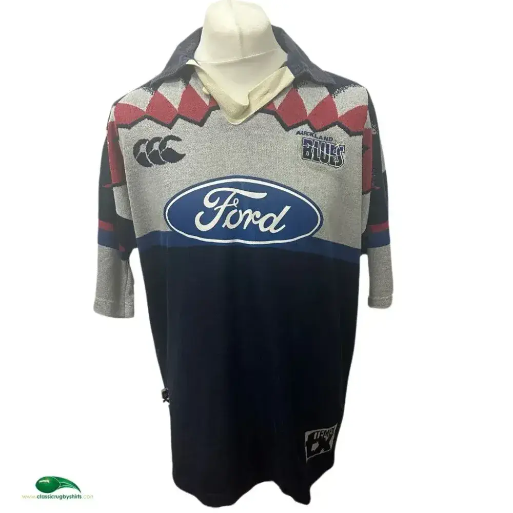 1997 Auckland Blues Temex Rugby Union Shirt