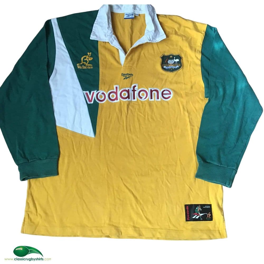 World Rugby Shirts | 1997 Australia Old Vintage Retro Jerseys Wallabies