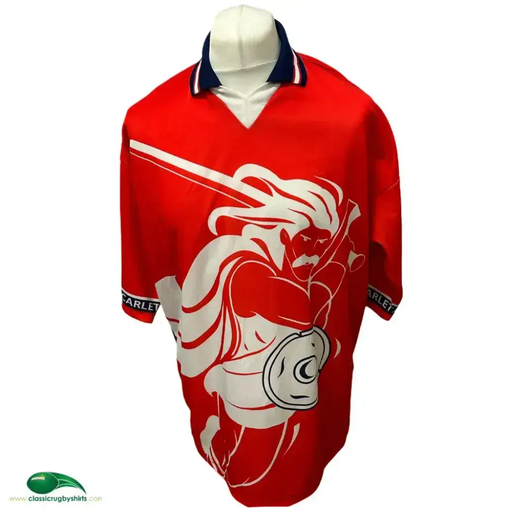 Classic Rugby Shirts | 1997 Llanelli Scarlets Vintage Old Retro Jerseys