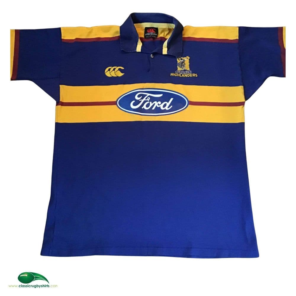 World Rugby Shirts | 1997 Otago Highlanders Vintage Old Jerseys