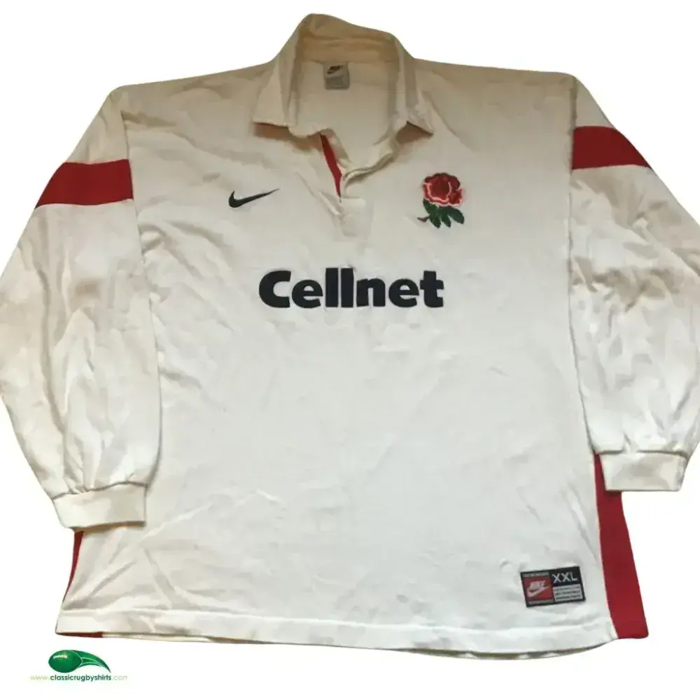Classic Rugby Shirts | 1998 England Vintage Old Jerseys