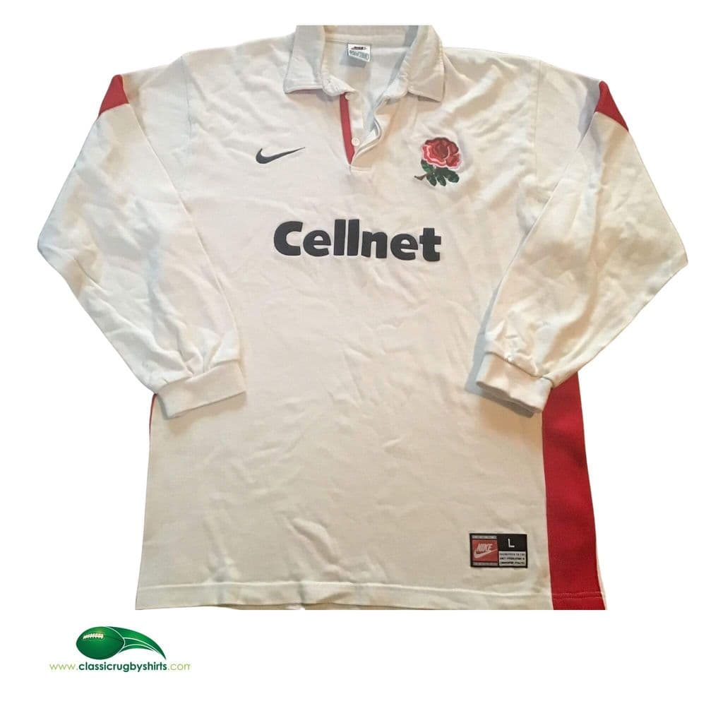 World Rugby Shirts | 1998 England Vintage Old Retro Jerseys