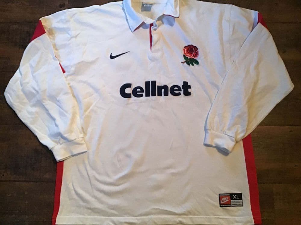 Classic Rugby Shirts | 1997 England Vintage Retro Old Jerseys