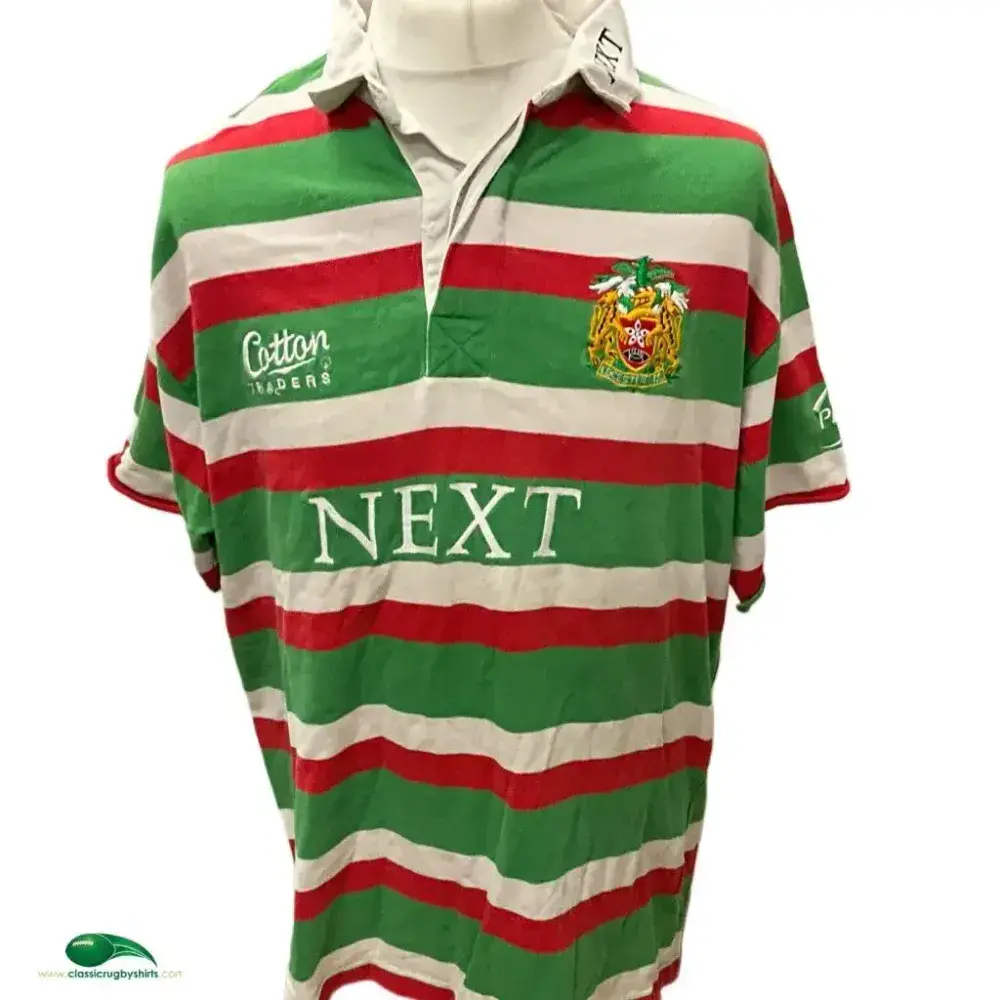 1997 1998 Leicester Tigers Classic Rugby Shirts Vintage Retro Old Jerseys