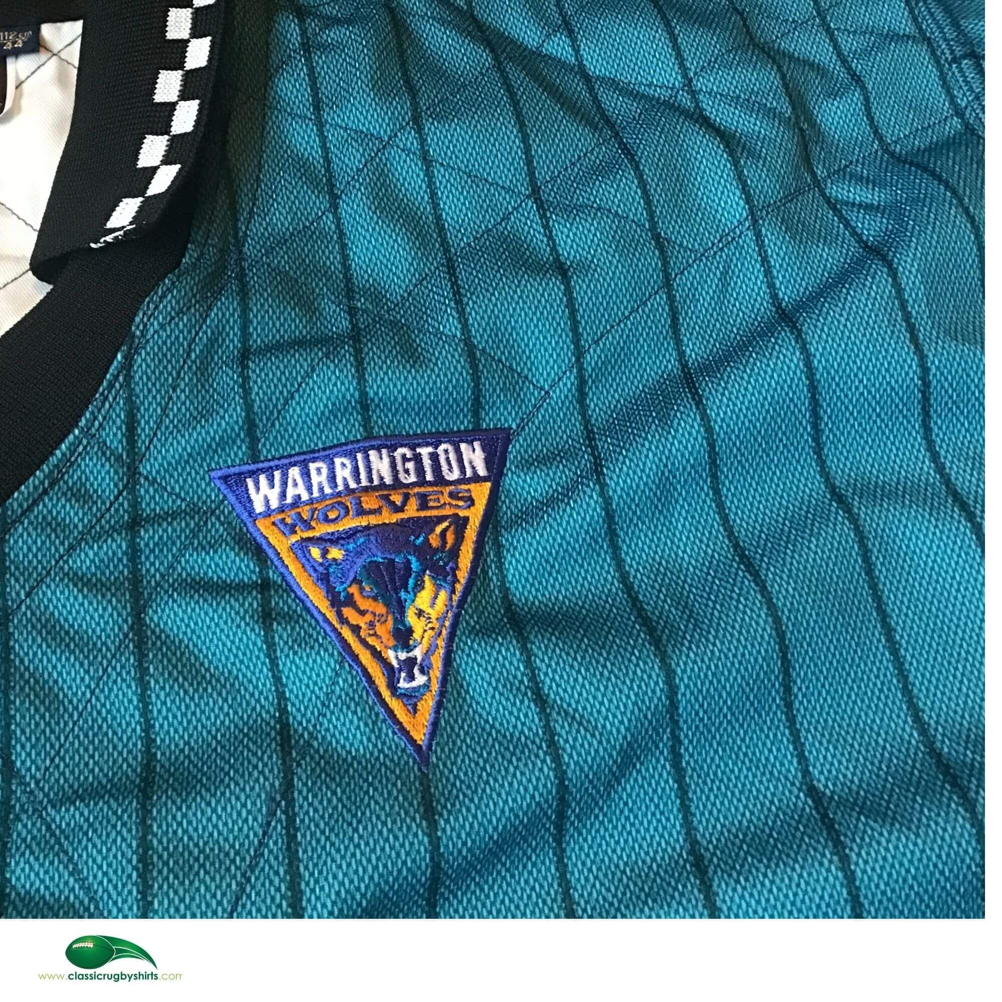 World Rugby Shirts | 1997 Warrington Wolves Vintage Old Jerseys