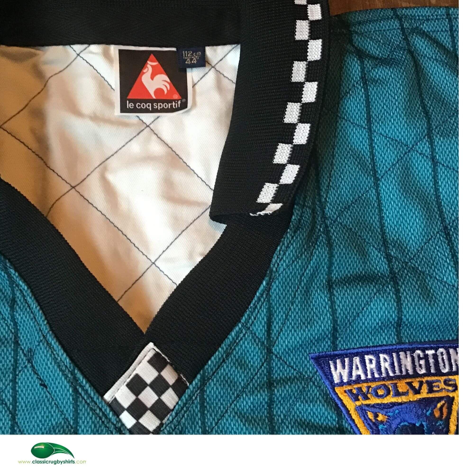 World Rugby Shirts | 1997 Warrington Wolves Vintage Old Jerseys