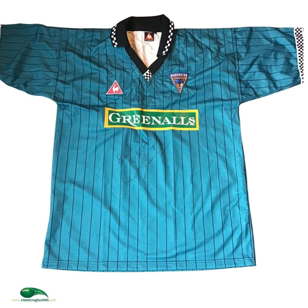 World Rugby Shirts | 1997 Warrington Wolves Vintage Old Jerseys