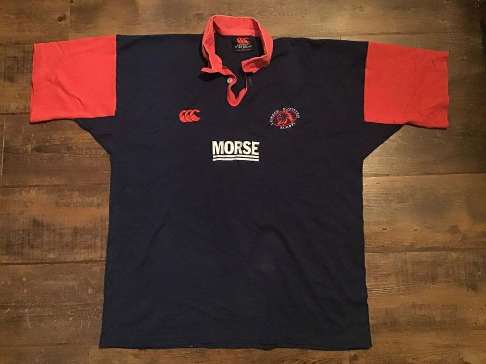 Classic Rugby Shirts | 1998 London Scottish Vintage Old Jerseys