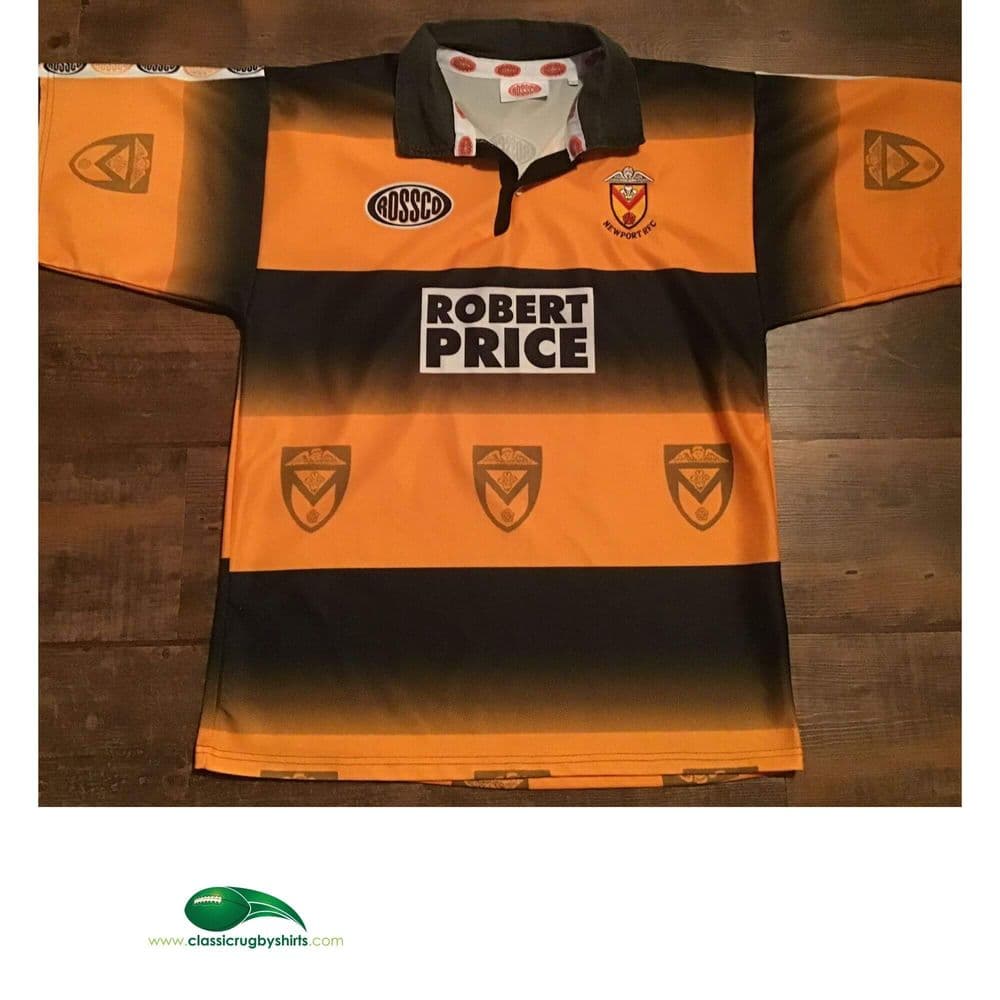 Classic Rugby Shirts | 1998 1999 Newport RFC Vintage Old Jerseys