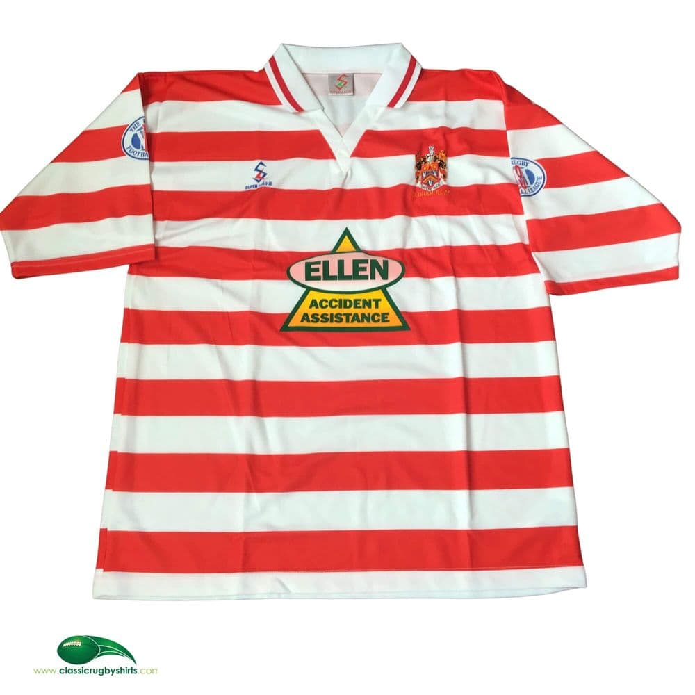 World Rugby Shirts | 1998 Oldham RL Vintage Old Jerseys